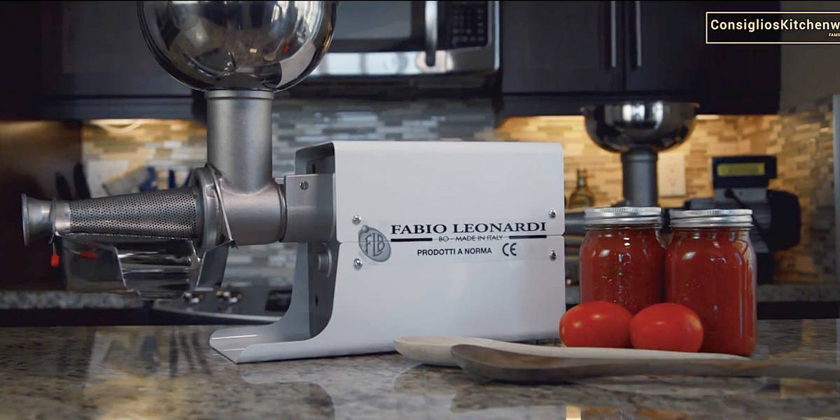 Fabio Leonardi Tomato Milling Machine Buying Guide USA — Consiglio's ...