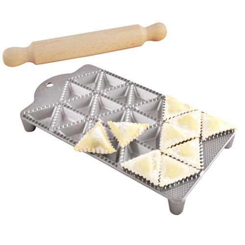Eppicotispai Ravioliera - 18 Triangle Ravioli Tray — Consiglio's ...
